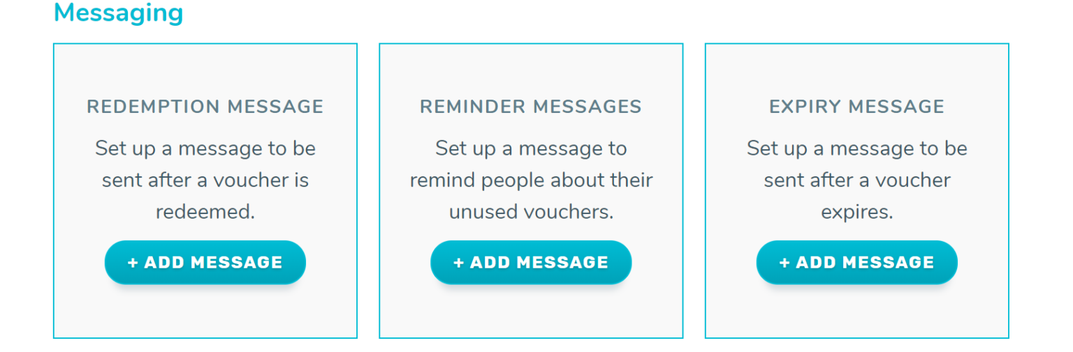 SMS a Voucher reminder - TalkBox Support Centre