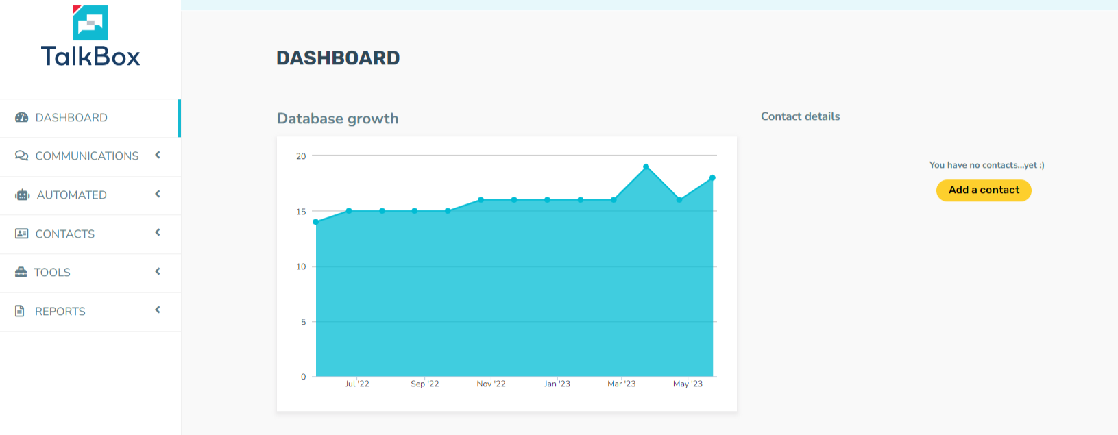 Creating & uploading your first contact in TalkBox - TalkBox Support Centre
