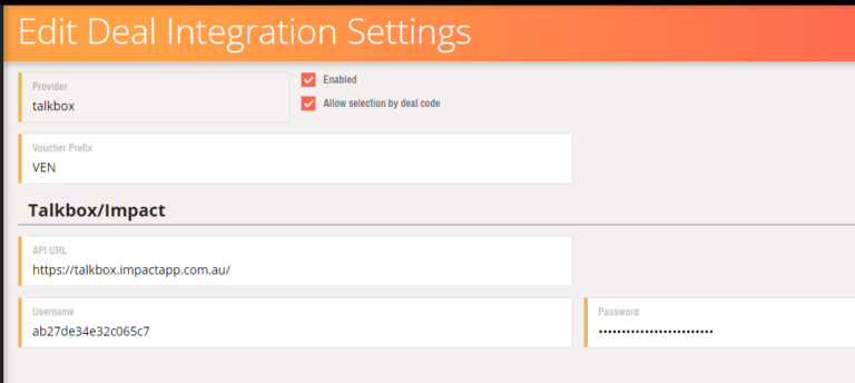 How to integrate Vouchers with Chewzie - TalkBox Support Centre