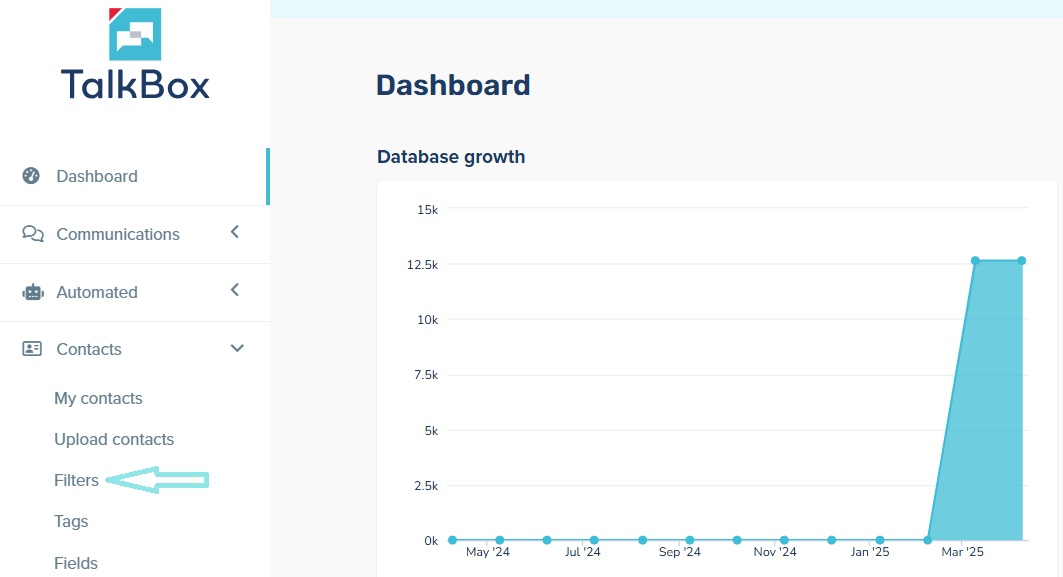 Using Generation Filters - TalkBox Support Centre